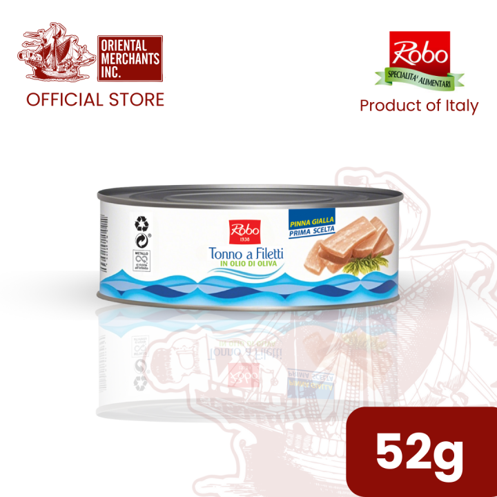 Robo Yellowfin Tuna in Olive Oil 52g | Lazada PH