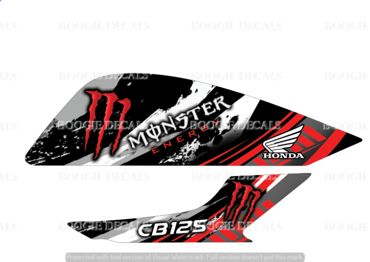 HONDA CB 125 DECALS SET | Lazada PH