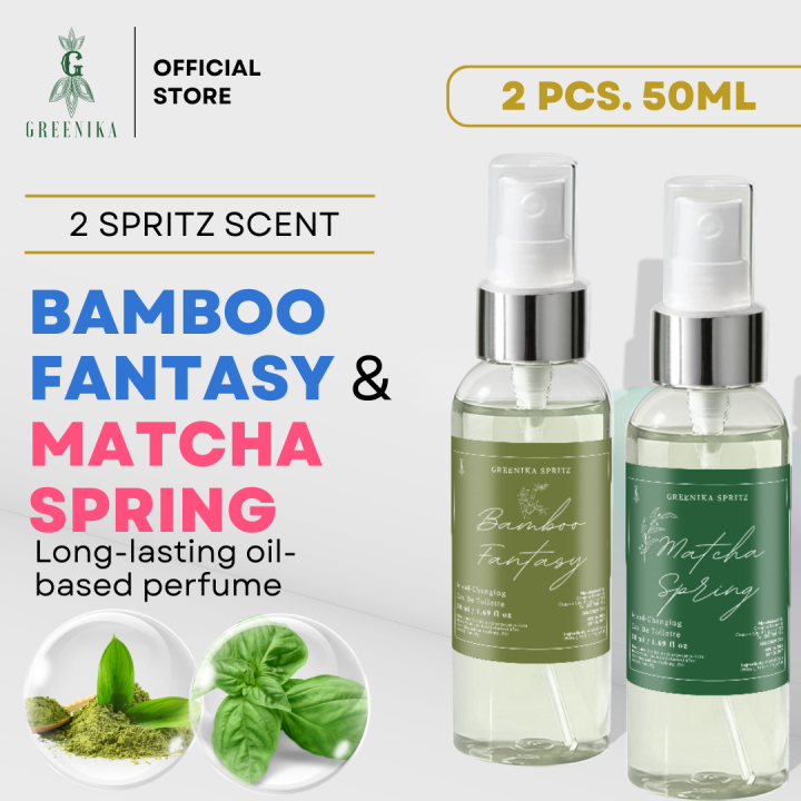 [ 2PCS SPRITZ PERFUME ] GREENIKA SPRITZ Long Lasting Couple Scent ...