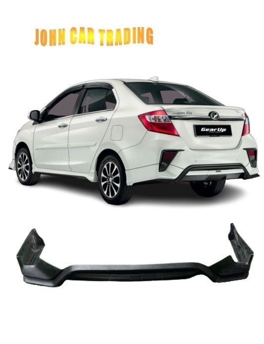 Ready Stock Perodua Bezza 2020 Gear Up PU Rear Skirt BodyKit Bezza ...