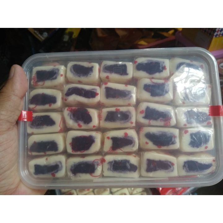 Pastillas de Yema with Ube and Original Flavor 25 pcs per tub | Lazada PH