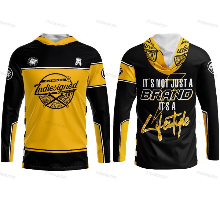 Hood Warmer Jersey Motor for men Motorcycle Long Sleeve T-shirt Full Sublimation | Lazada PH