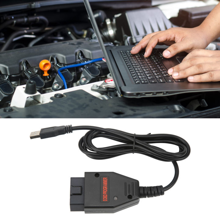 ECU Programmer Fast Response ECU Flashing Cable for OBDII Compatible ...