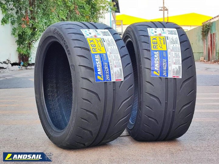 ยางรถยนต์ใหม่ - ขอบ18 - ยี่ห้อ LANDSAIL รุ่น REX King RK008 - 255/40 ...
