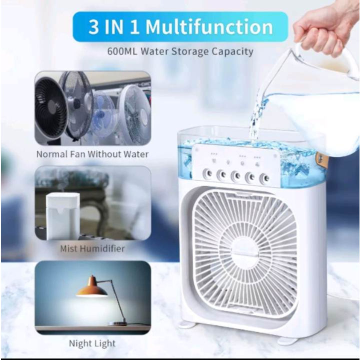 FG Desktop Humidifier Cooler Spray Mist Fan USB Air Cooling Fan | Lazada PH