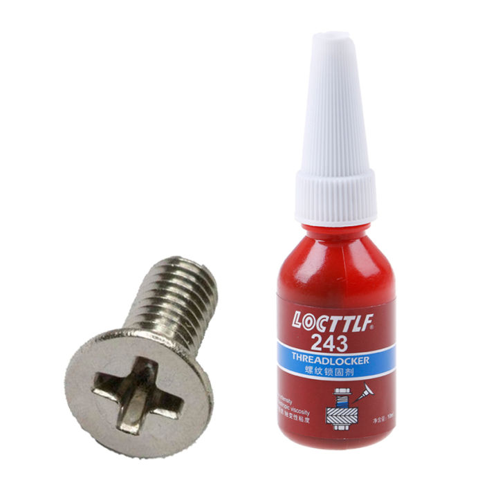 Screw Glue Thread Locking Agent Anaerobic Adhesive 243 10ml Fast Curing ...