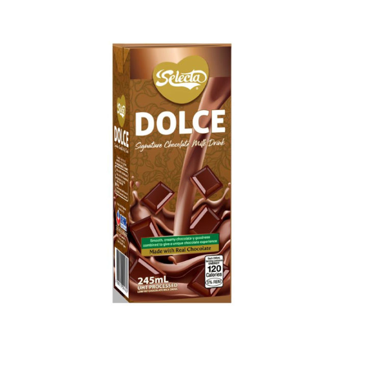 Selecta Dolce Chocolate Milk 245ml | Lazada PH