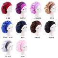 Nnuo Fashion Big Size Satin Silk Bonnet Sleep Night Cap Head Cover ...