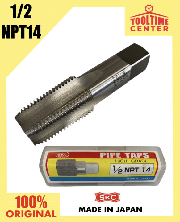 SKC Pipe Tap 1/2" NPT14 Made in Japan | Lazada PH