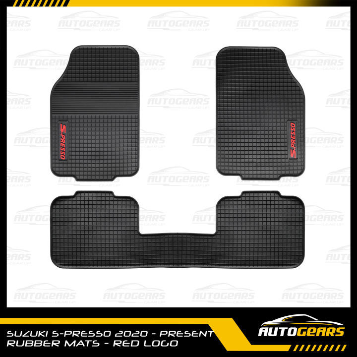 Suzuki Spresso S-presso (2020 - 2025) Rubber Mats / Matting - Black ...