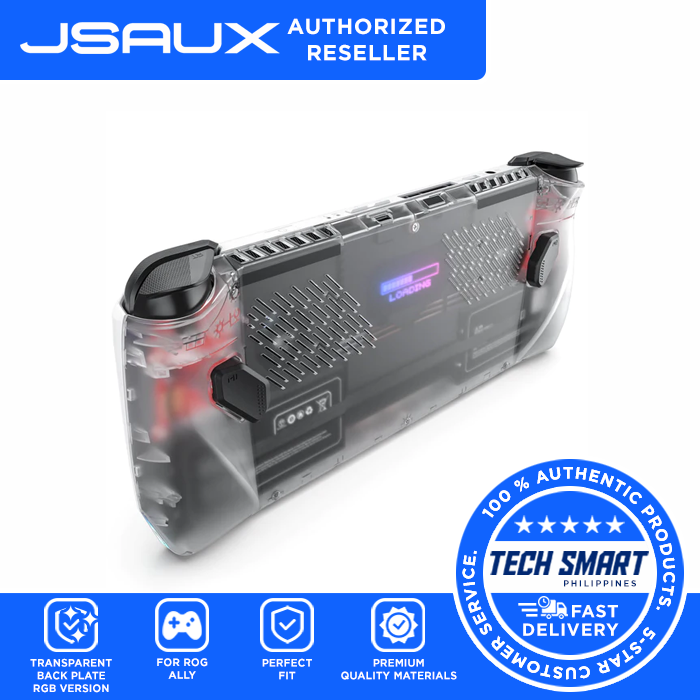 JSAUX RGB Transparent Back Plate Compatible for ROG Ally, DIY Clear ...