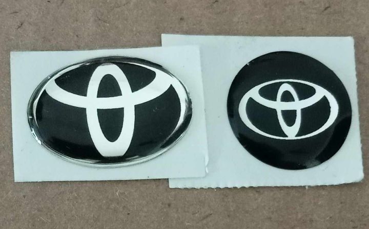 Emblems Logo for Toyota keys flipkey key fob remote resin epoxy ...
