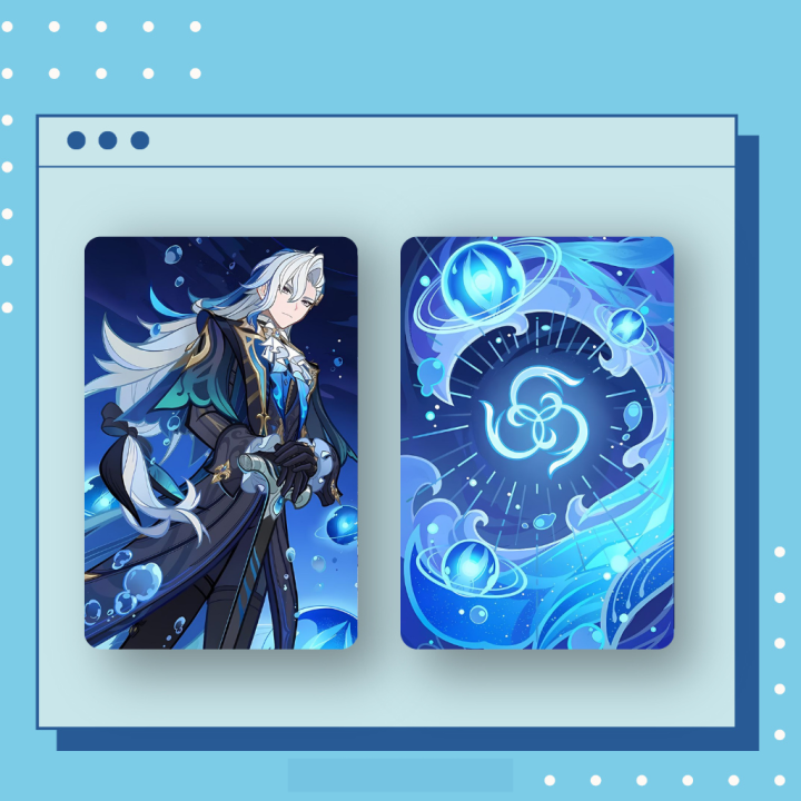 Genshin Impact TCG Character Photocard Batch 1 - Laminated Coat | Lazada PH