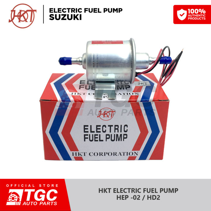 HKT Electric Fuel Pump 12V Universal SUZUKI HEP-02 / HD2 1pc | Lazada PH
