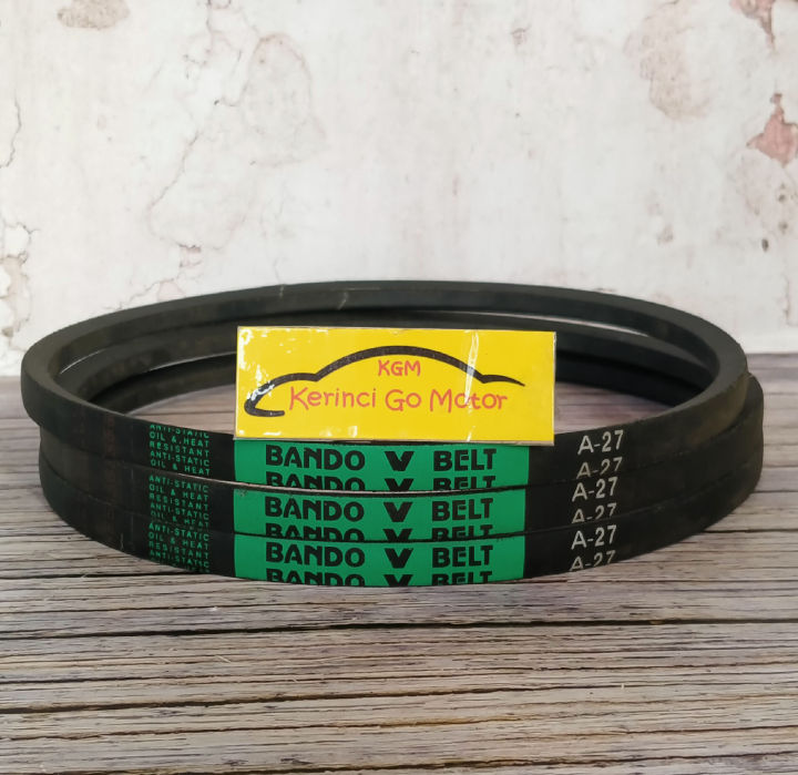 Bando Van Belt A-27 V Belt Tali Kipas A27 Fan Belt Vanbelt Polos | Lazada Indonesia