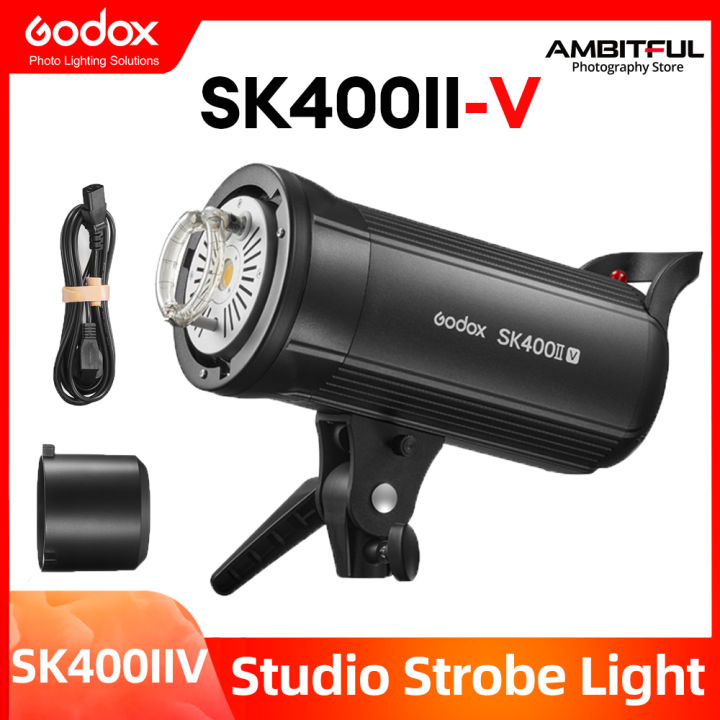 Godox SK400IIV SK400II-V 400Ws Professional Studio Flash Strobe with ...