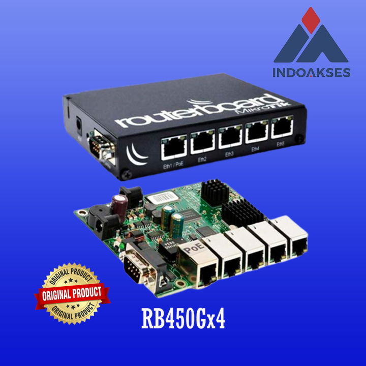 MikroTik RB 450 Gx4 RB450Gx4 Routerboard Indoor | Lazada Indonesia