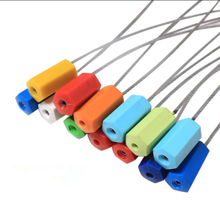 Steel wire seal one-time tightening lead blocking buckle 30 plastic ...