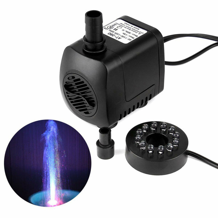 Micro Submersible Pump Mini Water Pump Fish Tanks Aquarium Fountain ...