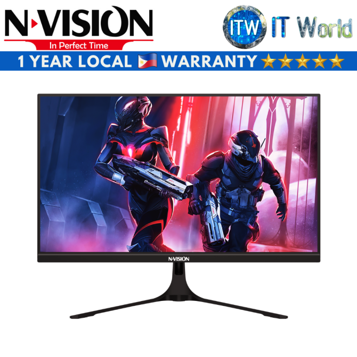 Nvision EG24S1 - 24" 1920 x 1080 / 165Hz / IPS / 1ms (GTG) Black Gaming ...