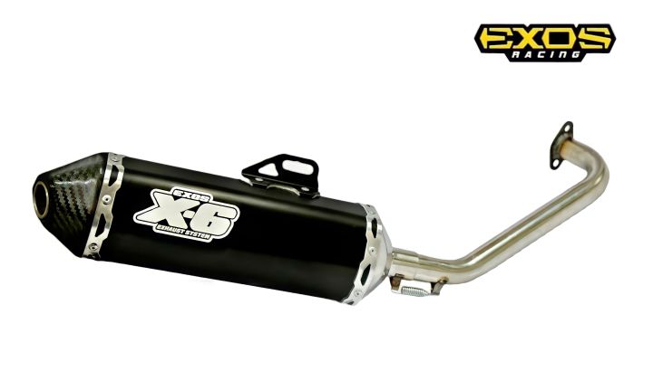 EXOS X6 Yamaha Mio Gravis Full Exhaust System | Lazada PH