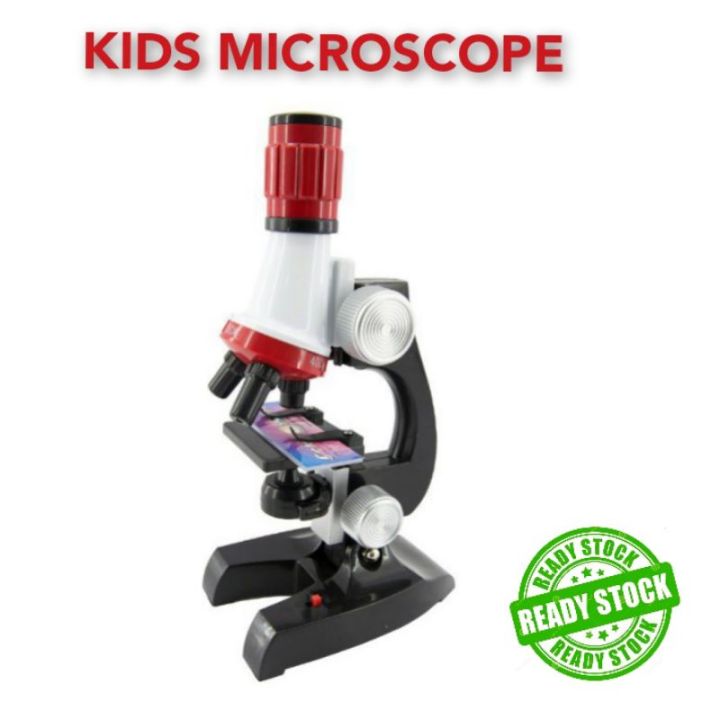 Kids Microscope Kit Mikroskop Budak Early Educational Science Lab | Lazada