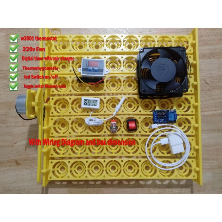 W3001 automatic DIY incubator Kit | Lazada PH