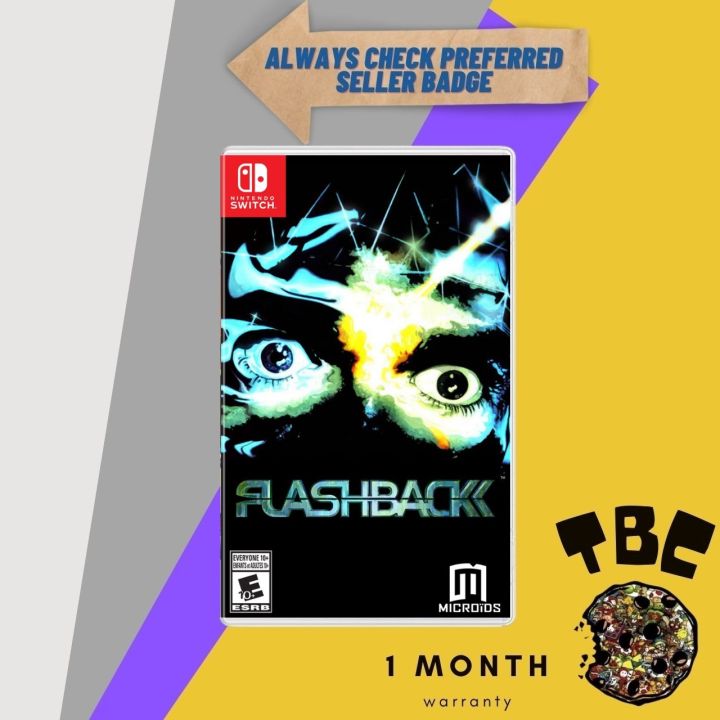 Switch Flashback 25th Anniversary Collector's Edition - Nintendo Switch [EUR][PRELOVED] | Lazada PH