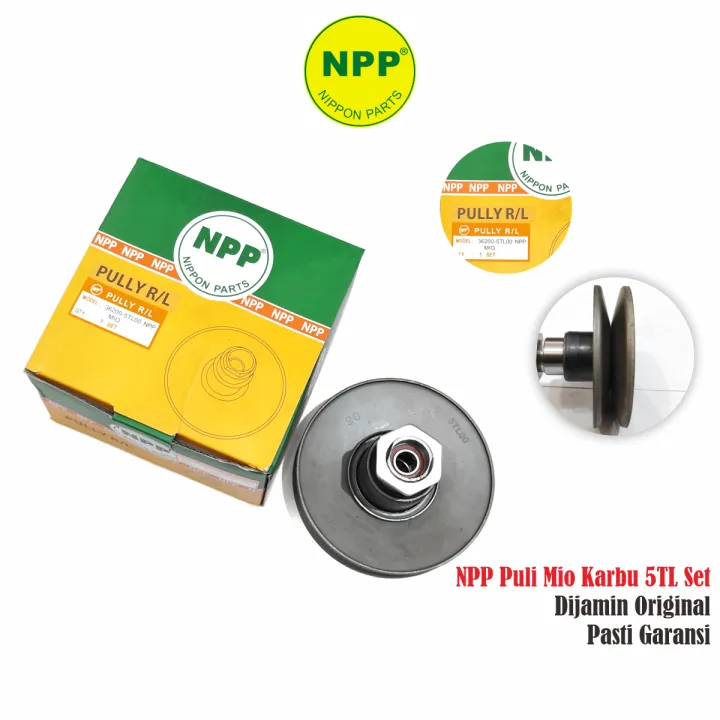 NPP Puli Mio Fino Carbu Lama Pully Motor Matic Pulley Belakang Yamaha ...
