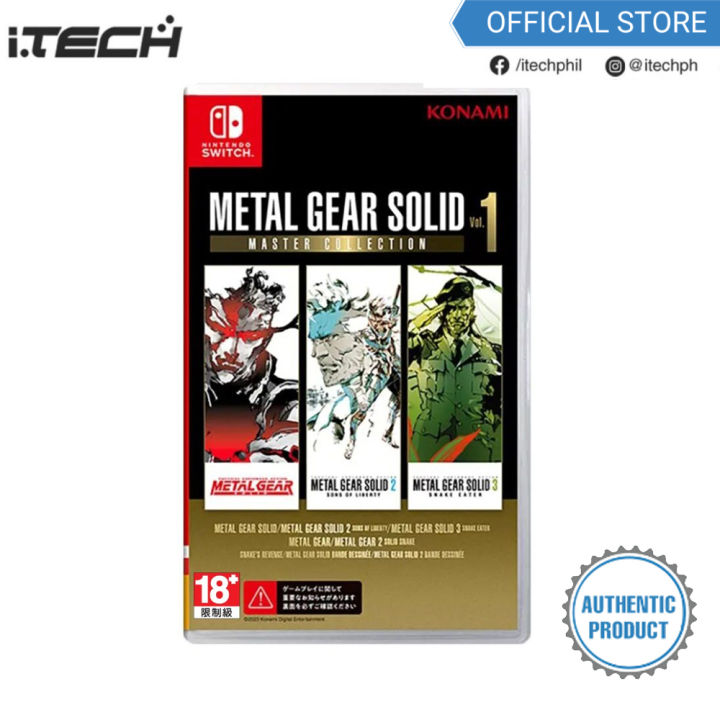 Nintendo Switch Metal Gear Solid Master Collection Vol.1 [ASI] | Lazada PH