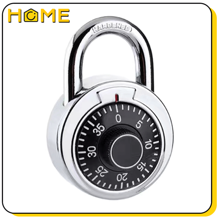 TURNTABLE PORTABLE COMBINATION PASSWORD LOCK-669/668 | Lazada PH