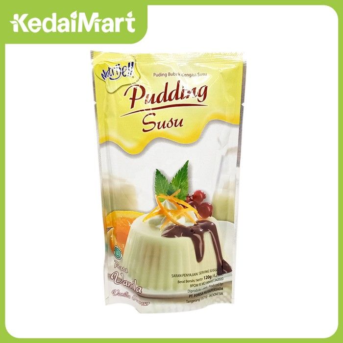 Pudding Susu Nutrijell Rasa Vanilla 120 Gram | Lazada Indonesia