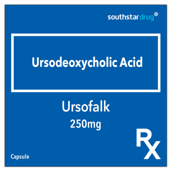 Rx: Ursofalk 250mg Capsule | Lazada PH