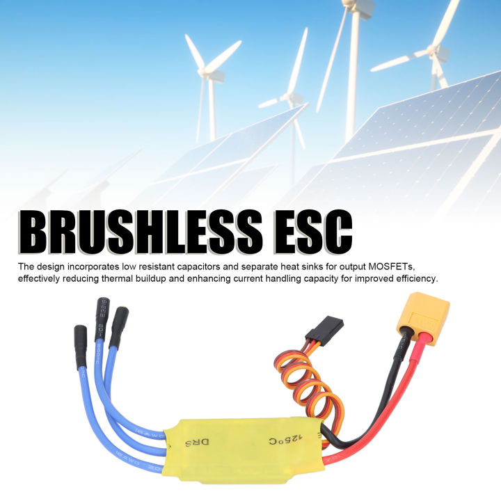 Fabater Brushless ESC 30A RC Brushless Motor ESC Brushless Electric ...