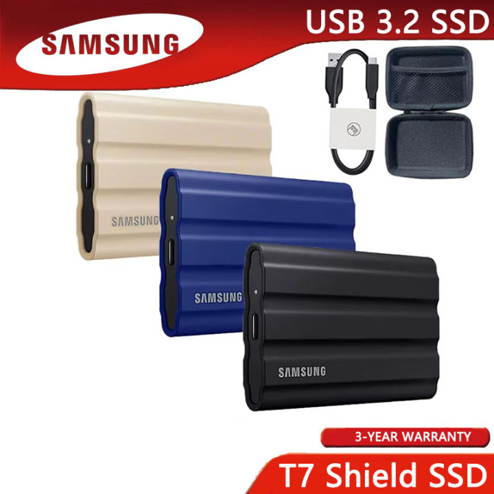 Samsung T7 SSD 500GB 1TB 2TB High-Speed External Solid State Drive 8TB ...