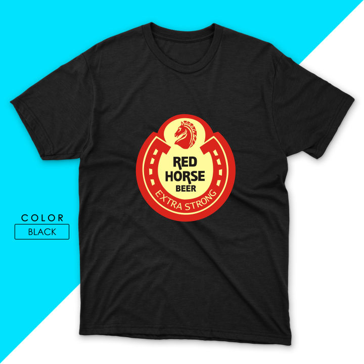 RED HORSE LOGO HIGH QUALITY SHIRT (AL1) | Lazada PH
