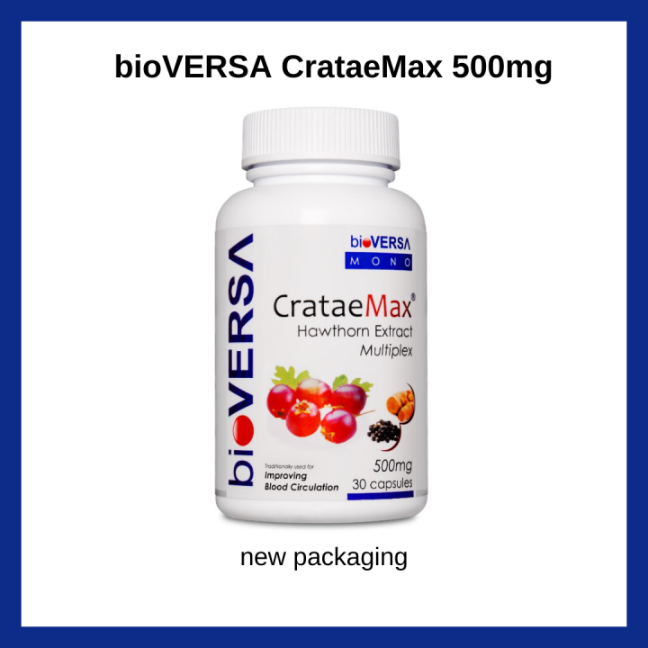 bioVERSA CrataeMax - Hawthorn Essence for Arrhythmia (Irregular ...