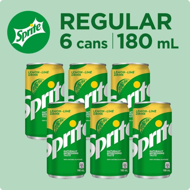 Sprite Mini Cans 180ml Multipack | Lazada PH