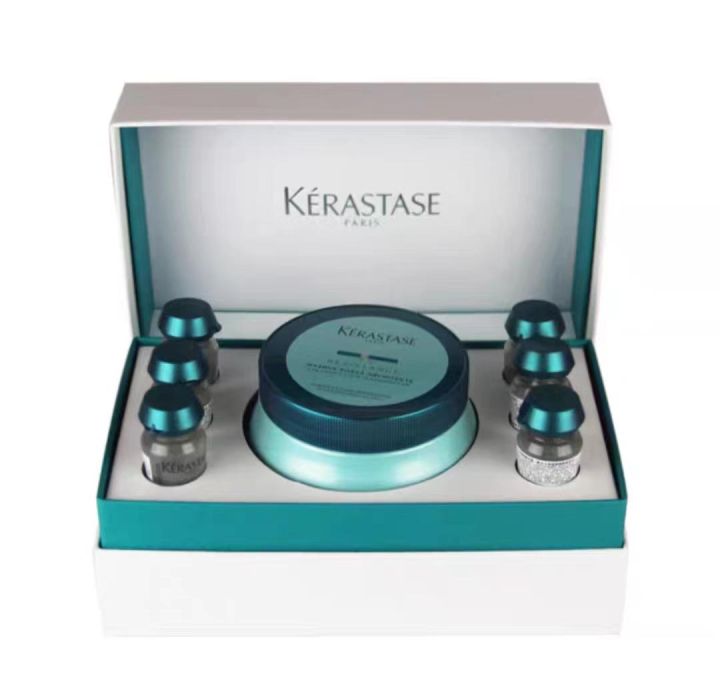 Kerastase Fusio-dose CONCENTRE VITA CIMENT 6x12ML+Resistance Hair Mask ...