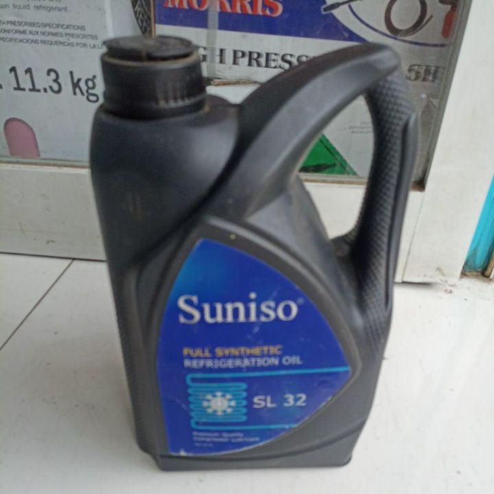 OLI SUNISO SL 32 4 liter galon oli kompresor kulkas | Lazada Indonesia