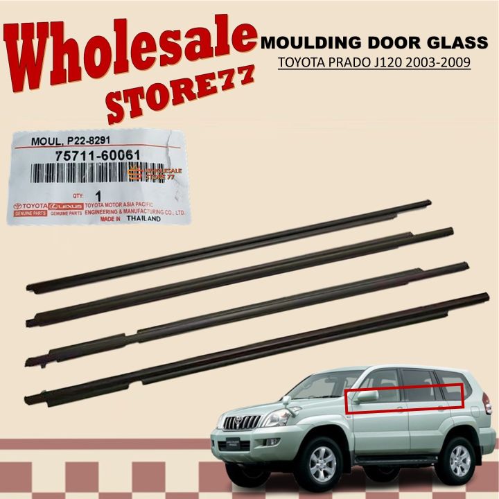 ORIGINAL | Toyota Prado J120 2003-2009 Door Moulding Toyota Lining ...