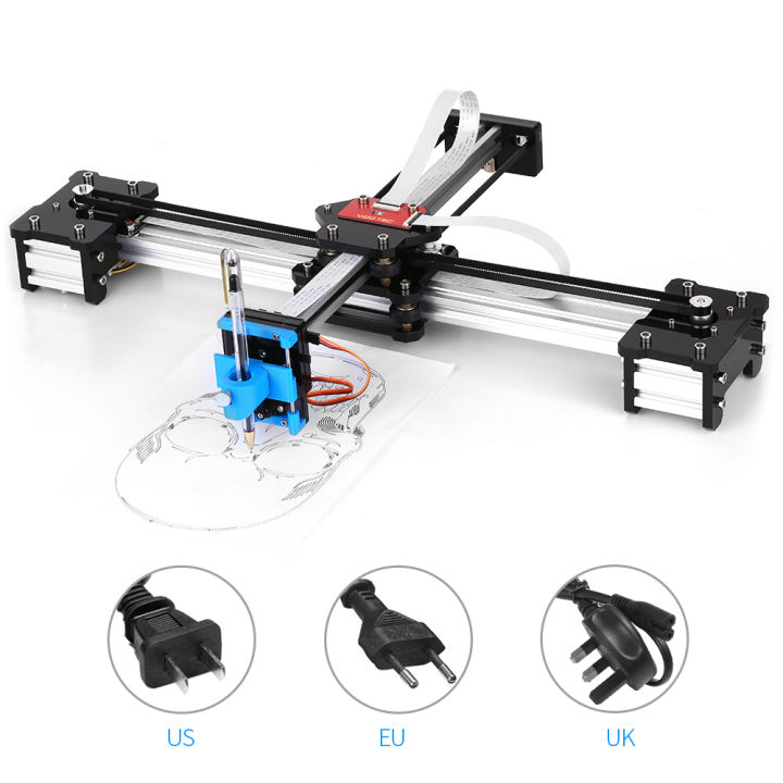 Meterk Desktop DIY Assembled XY Plotter Pen Drawing Robot Drawing ...