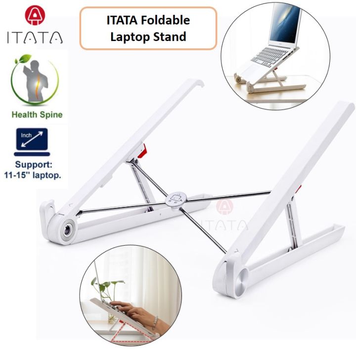 ITATA Foldable Laptop Stand Support Bracket Laptop Holder Riser Travel ...