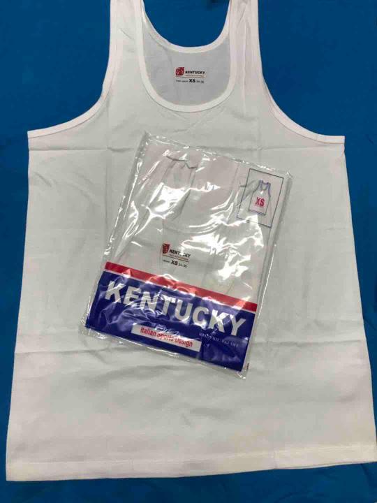 Kentucky Sando White for Adult(XS~XXL) | Lazada PH