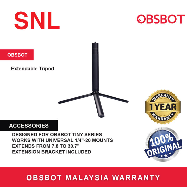 OBSBOT Extendable Tripod | Lazada