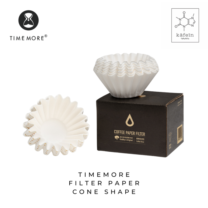 Timemore B75 Cone Filter Paper | Cup Cake Shaped Filter Paper | Lazada