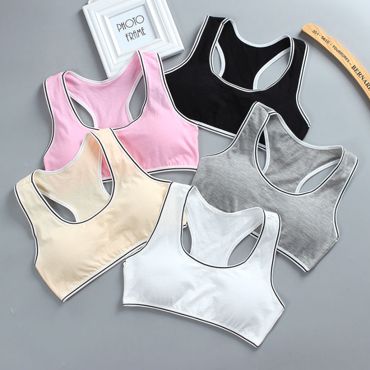 MOMO Fashion Girl's Baby Kids Training Bra Soft Breathable Sport ...
