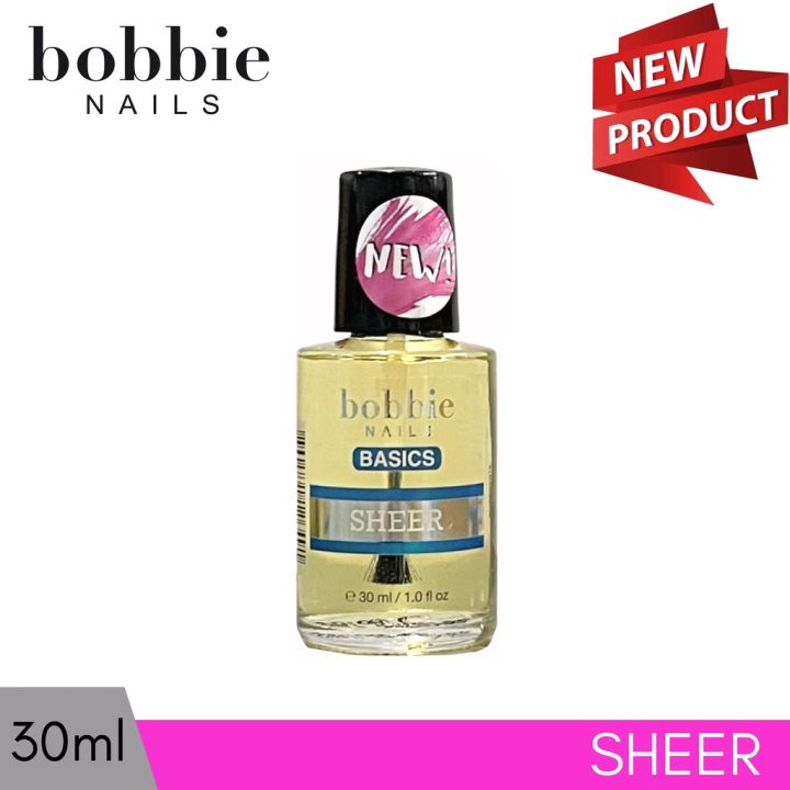 Bobbie Nails Nail Basics - Sheer 30ml | Lazada PH