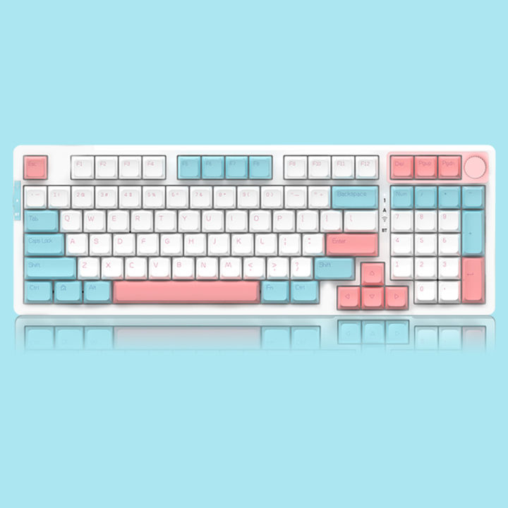 Ajazz Ak966 Rgb Hot-swappable Keyboards 96 Keyboard Wireless Keyboard ...