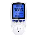 Digital LCD Wattmeter 110V Power Meter Backlight Electricy Consumption ...